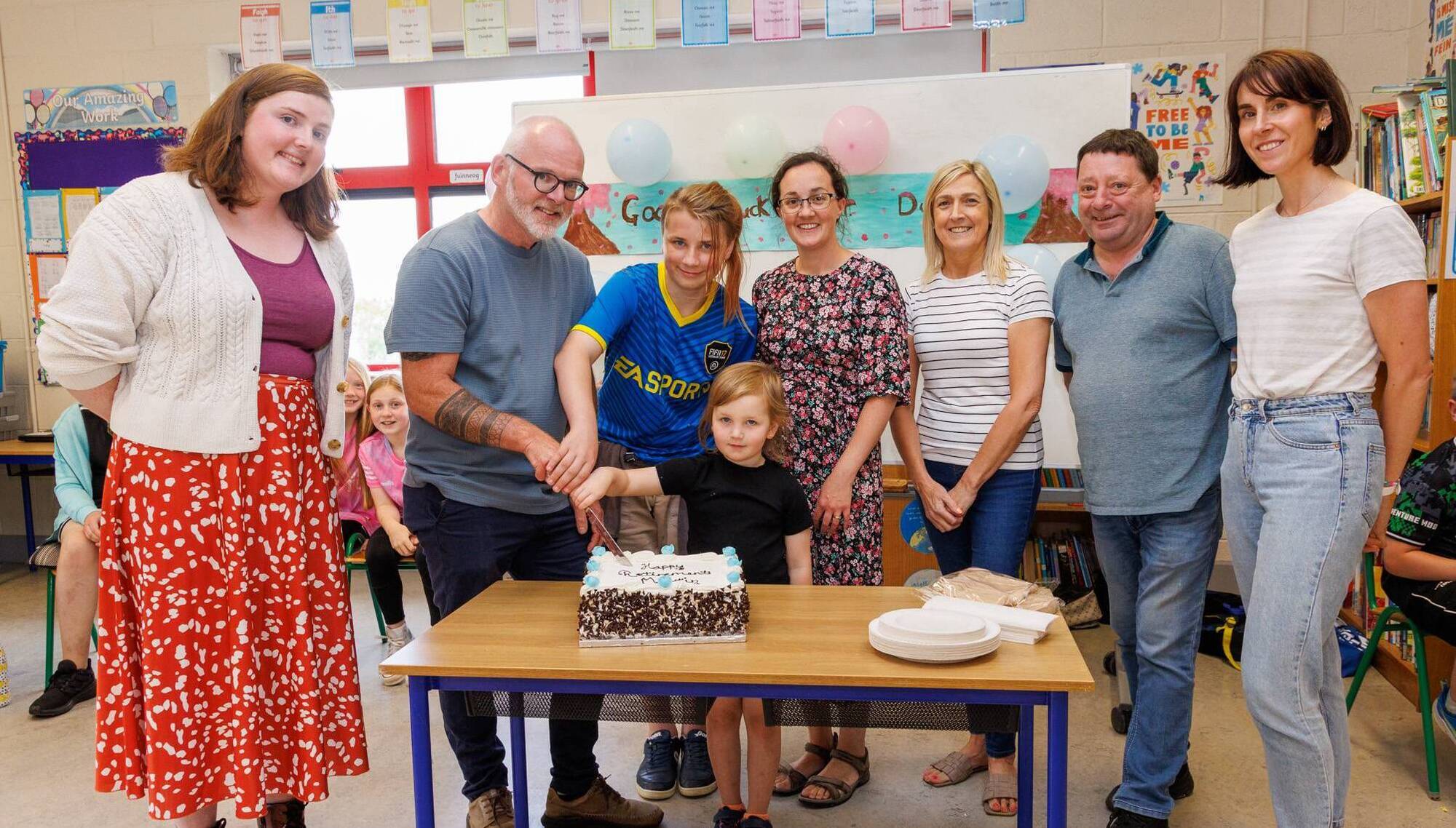 Nurney NS bids a fond farewell to their much-loved principal - News ...