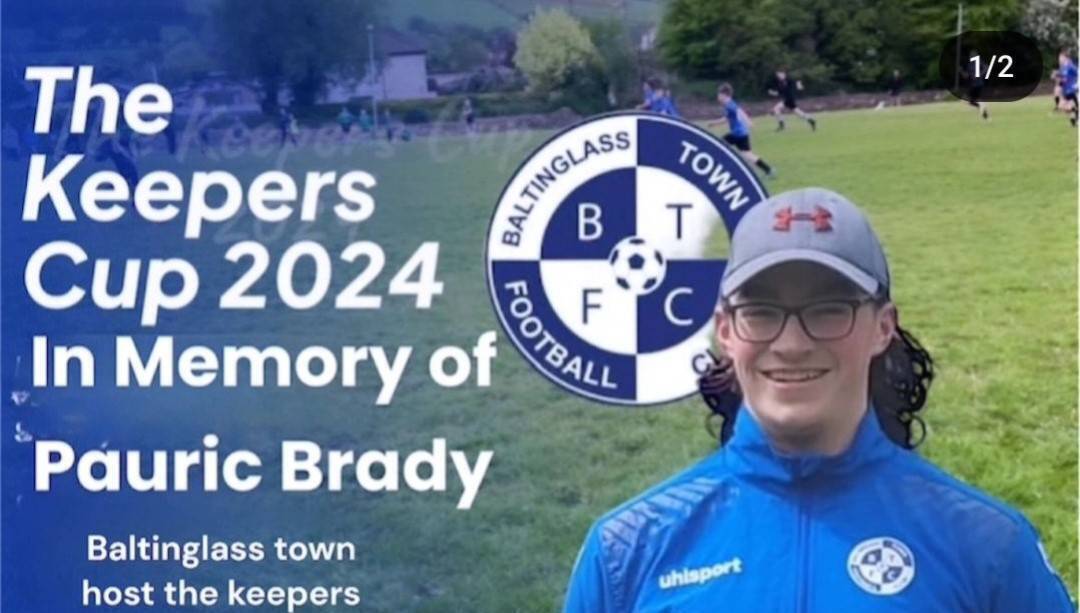 Hospice fundraiser in memory of teammate Pauric - Soccer - Carlow ...