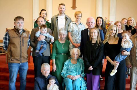 Angela celebrates her 100th birthday with four generations of her ...