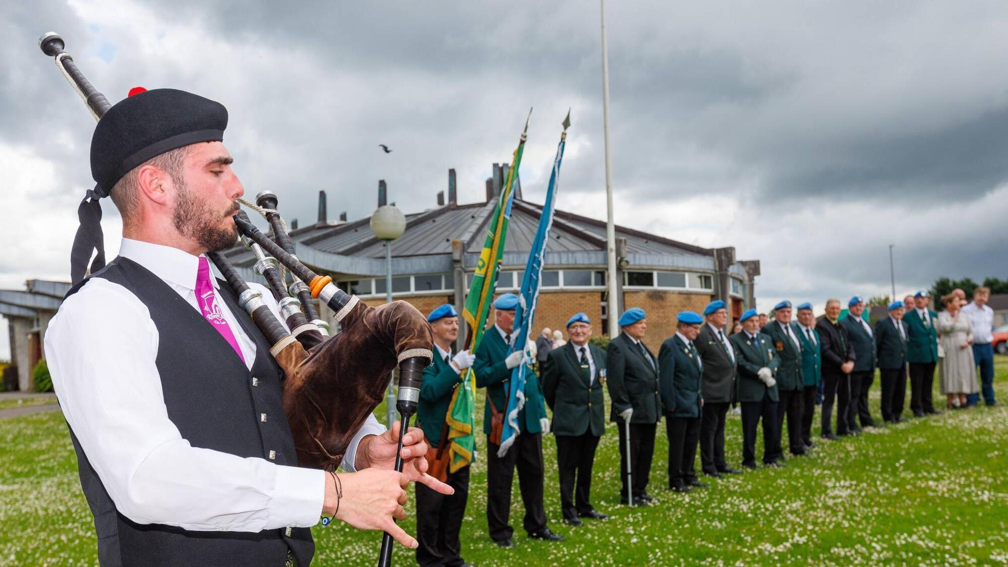 Veterans and families gather to remember Carlow's war dead - News ...