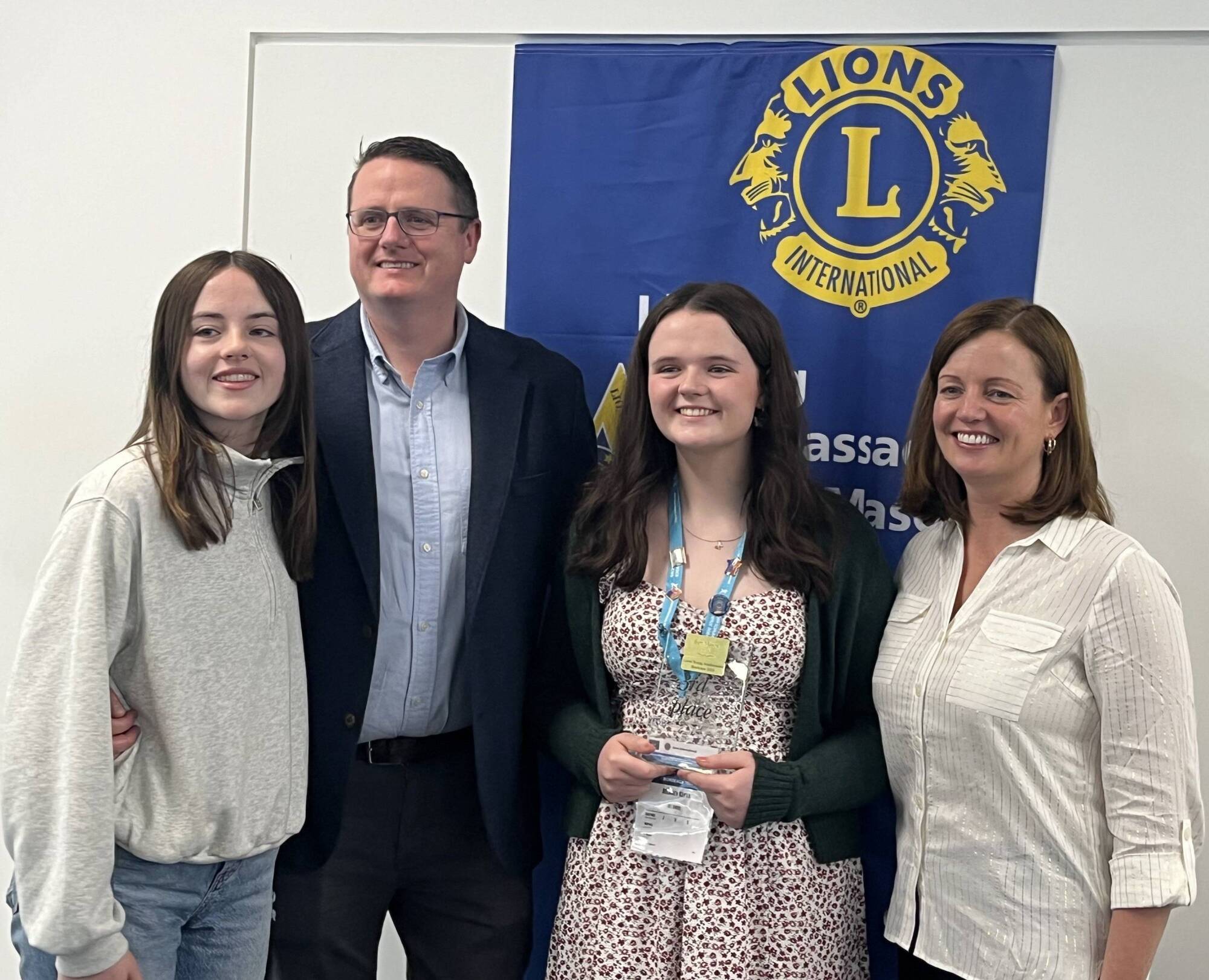 Lions young ambassador Keeva makes her mark on the Euro stage - News ...