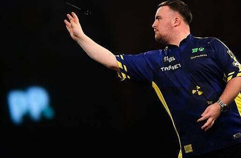 Luke Littler overcomes slow start to progress at World Darts ...