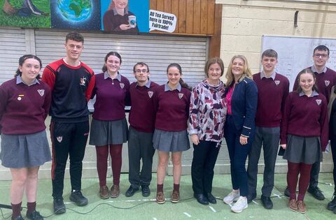 MEP Cynthia preps students for EU schools debate contest - Clonmore ...
