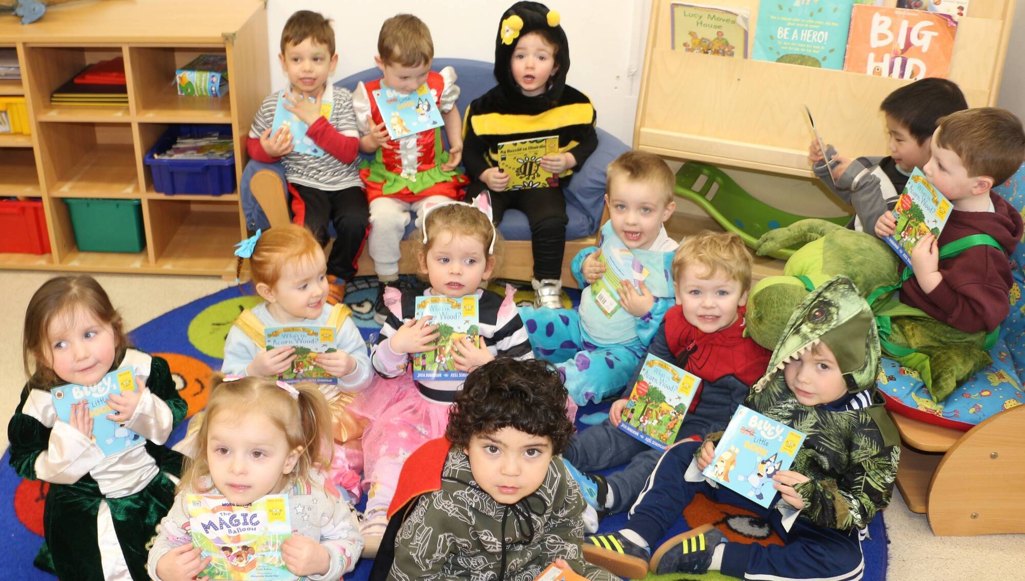 Graiguecullen preschoolers celebrate World Book Day - News - Carlow ...