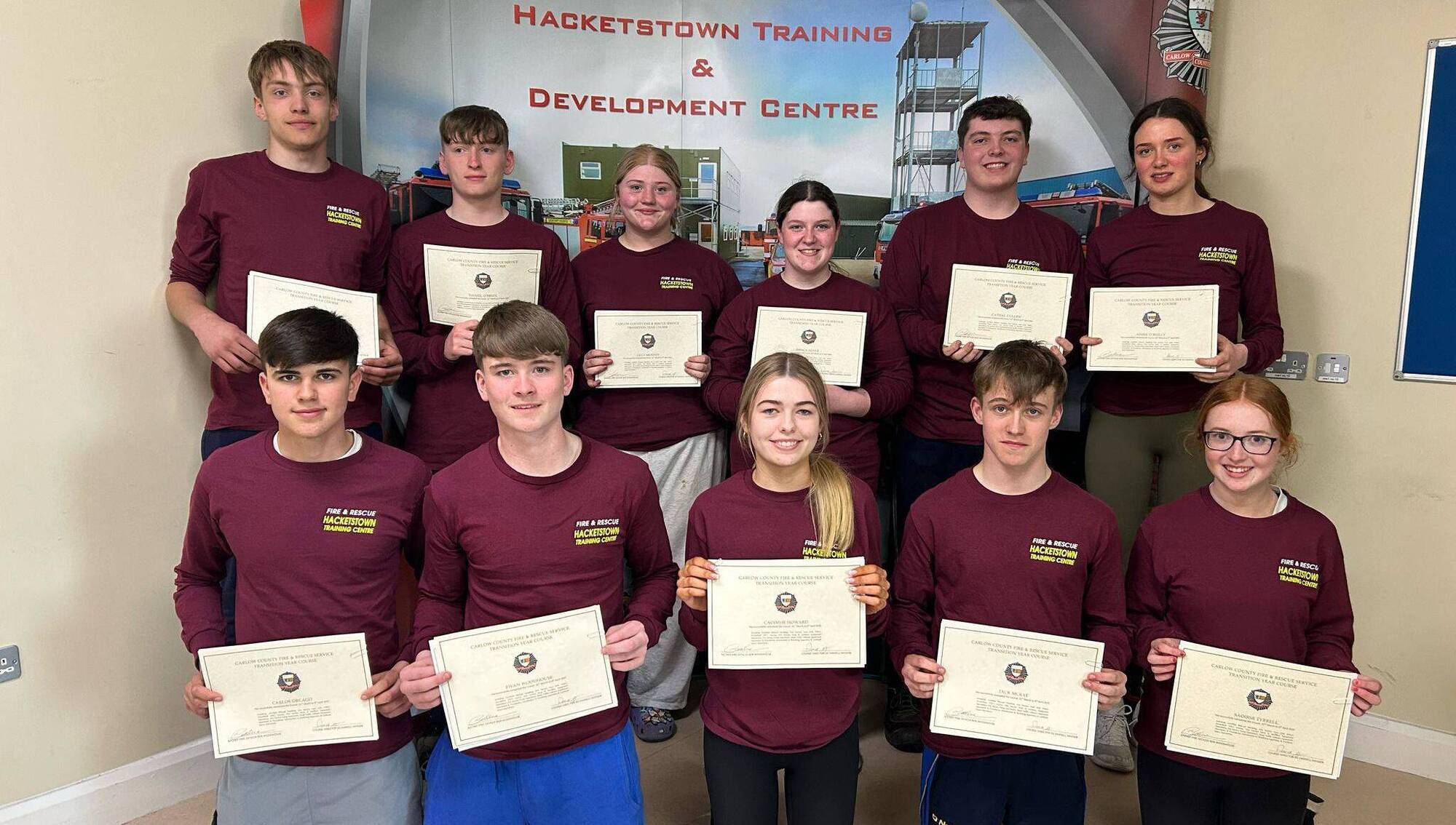 Local teens take part in Fire Service’s first-ever course for TY ...