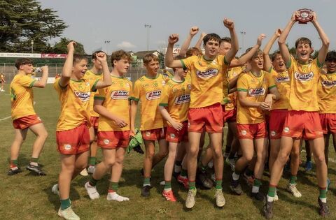 Carlow U15 footballers lift Shield at Netwatch Cullen Park - GAA ...