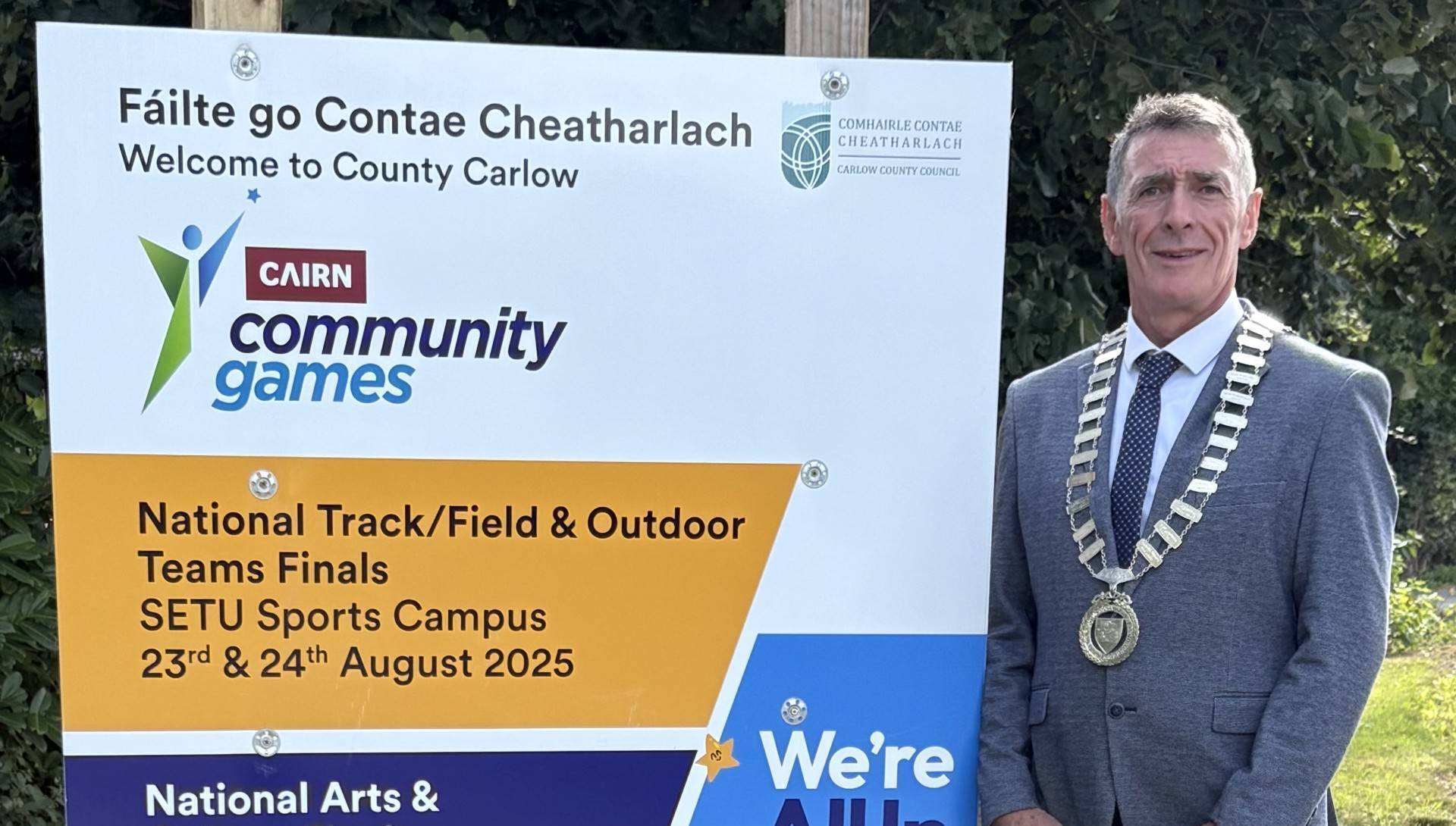 Mayor welcomes all to Carlow ahead of National Community Game - GAA ...