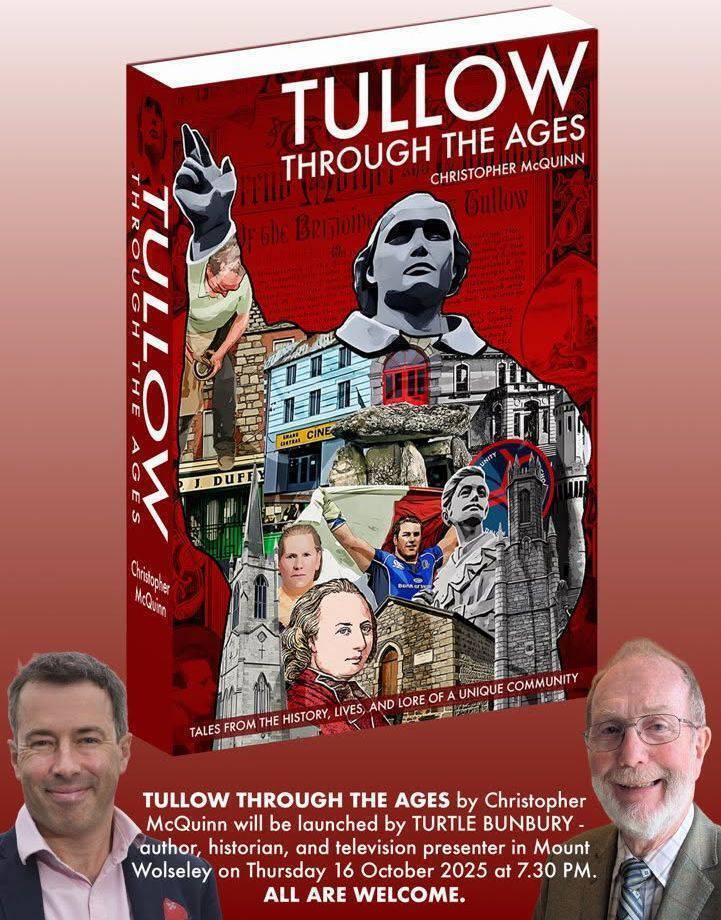 Christy's new book explores the history of Tullow and its people - News ...
