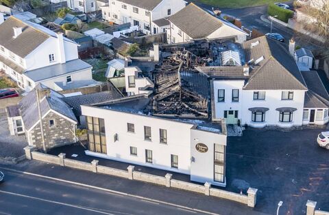 Dolmen Hall Guest House in Carlow town gutted by fire - News - Carlow ...